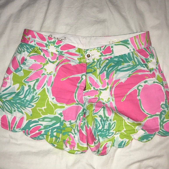 Lilly Pulitzer | Shorts | Lilly Pulitzer Buttercup Shorts | Poshmark
